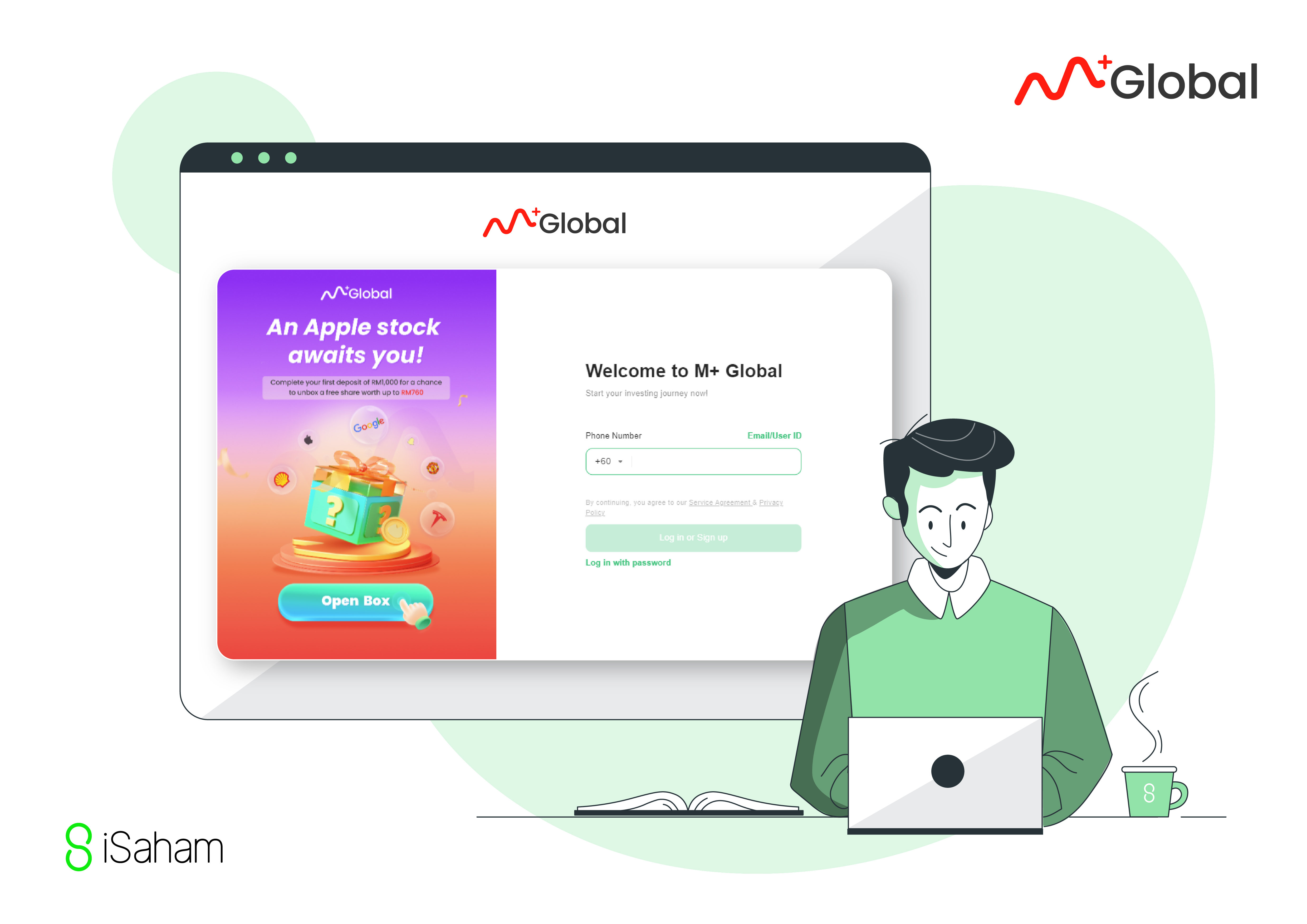 Cara Mendaftar Akaun Mplus Global